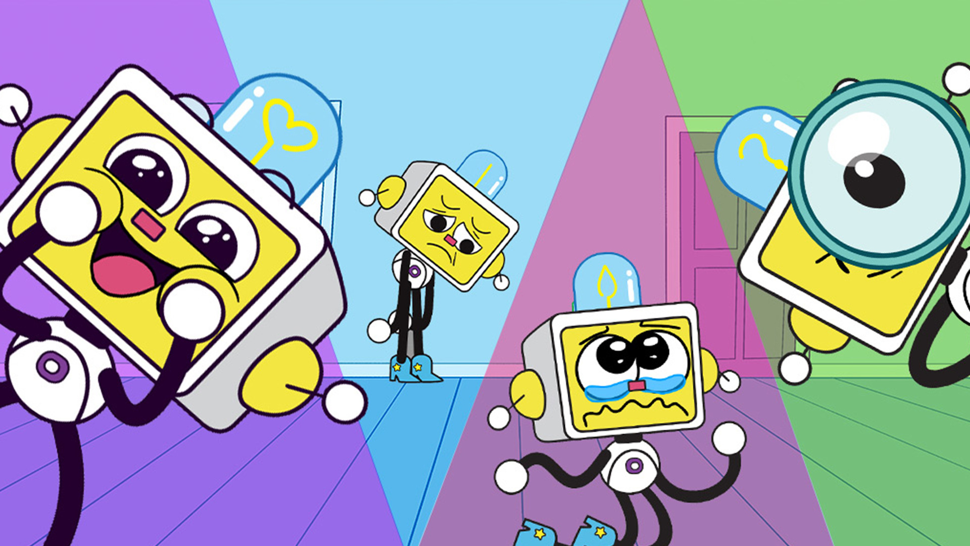 Watch Show-Me-Bot Season 1 Episode 1: Show-Me-Bot - Joyful, Upset ...