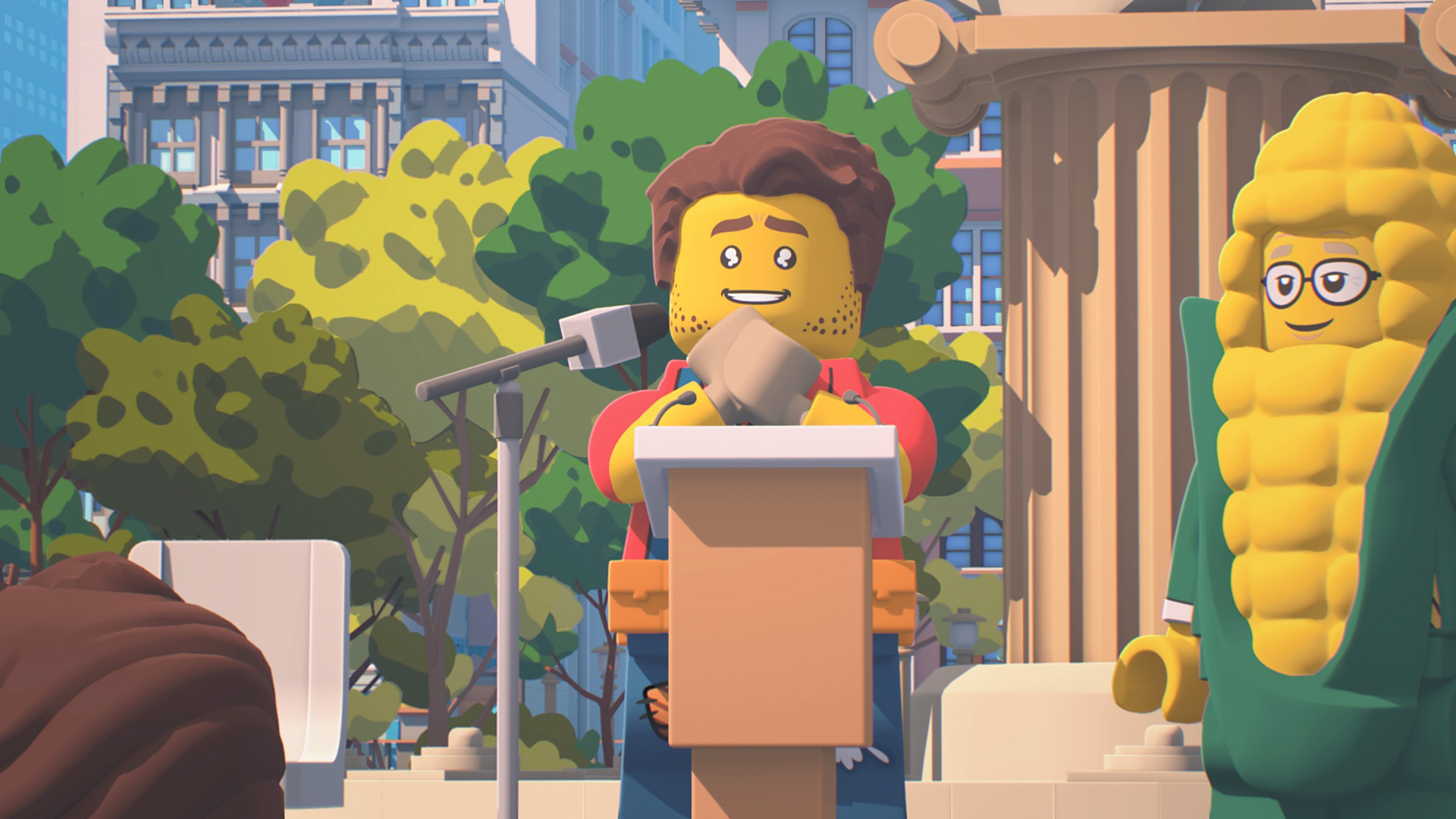 Watch LEGO City Adventures Season 2 Episode 3: Harl Hubbs Day/Ann They ...