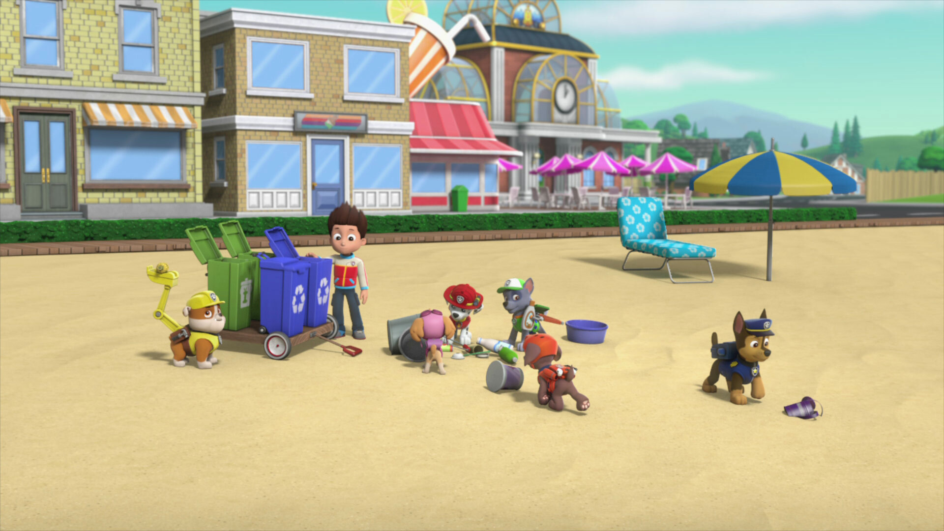 Watch PAW Patrol Season 7 Episode 19: PAW Patrol - Pups Save a Trash ...