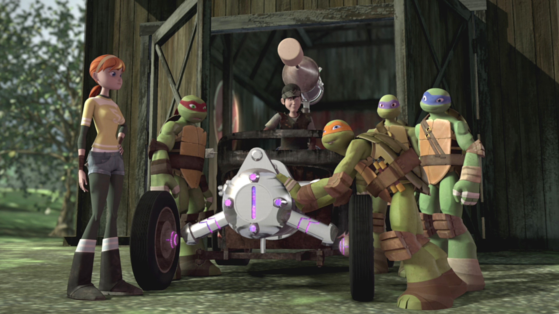 Watch Teenage Mutant Ninja Turtles (2012) Season 3 Episode 6: Race with ...