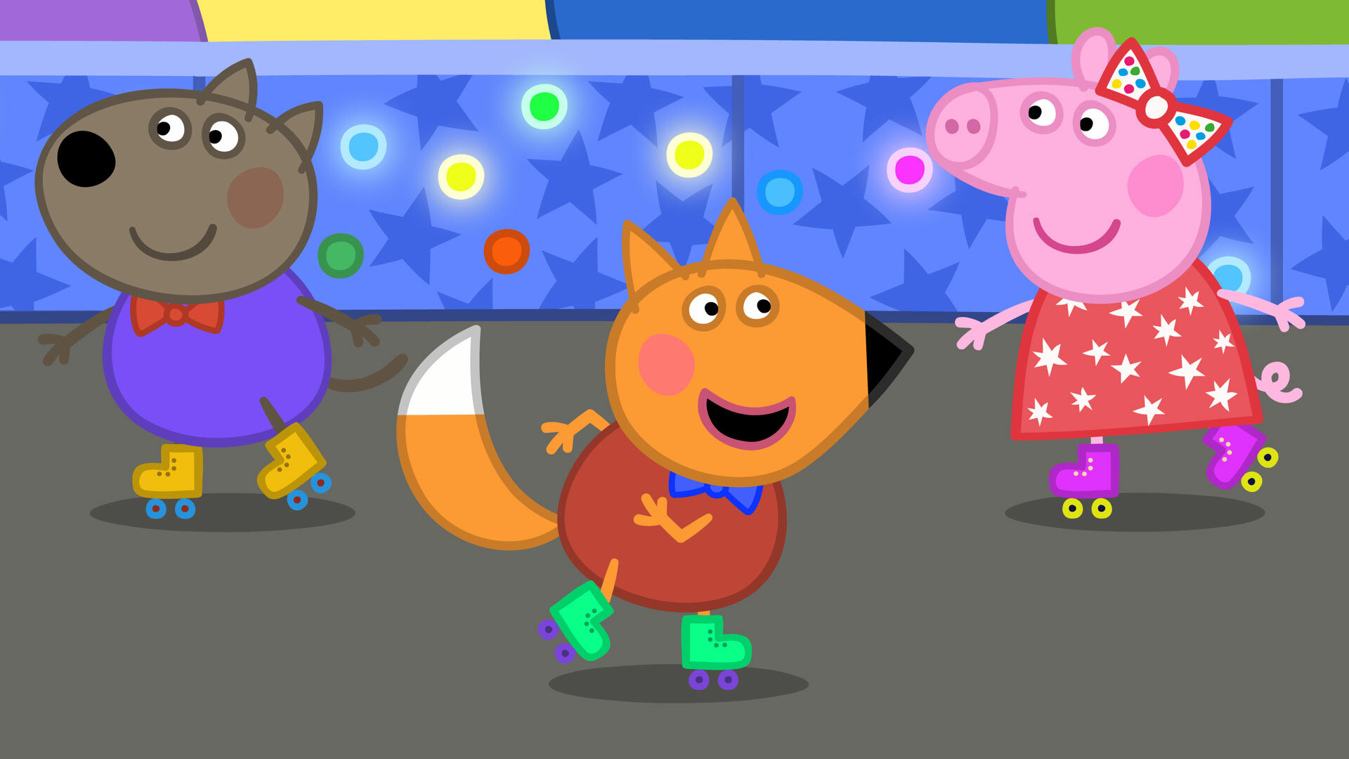 Watch Peppa Pig Season 9 Episode 8: Peppa Pig - Roller Disco/Weather ...