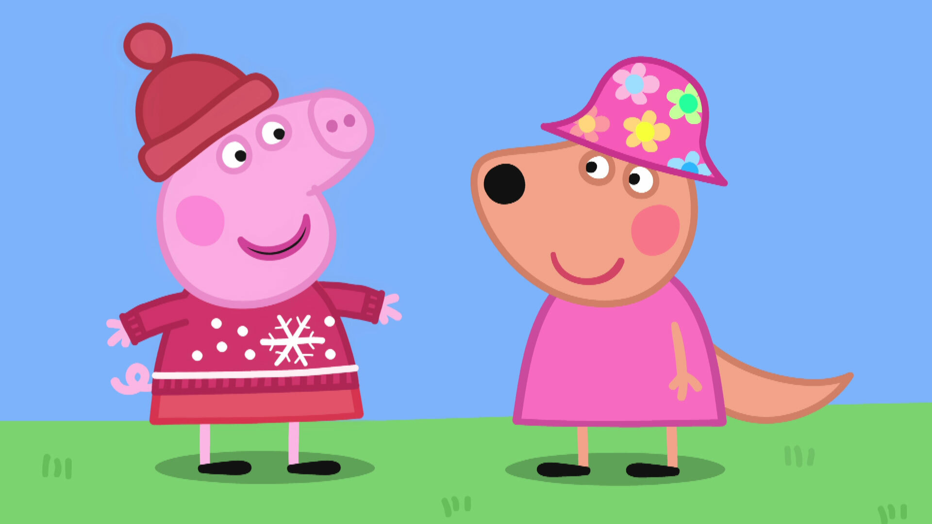 Watch Peppa Pig Season 9 Episode 7: Peppa Pig - Christmas with Kylie ...