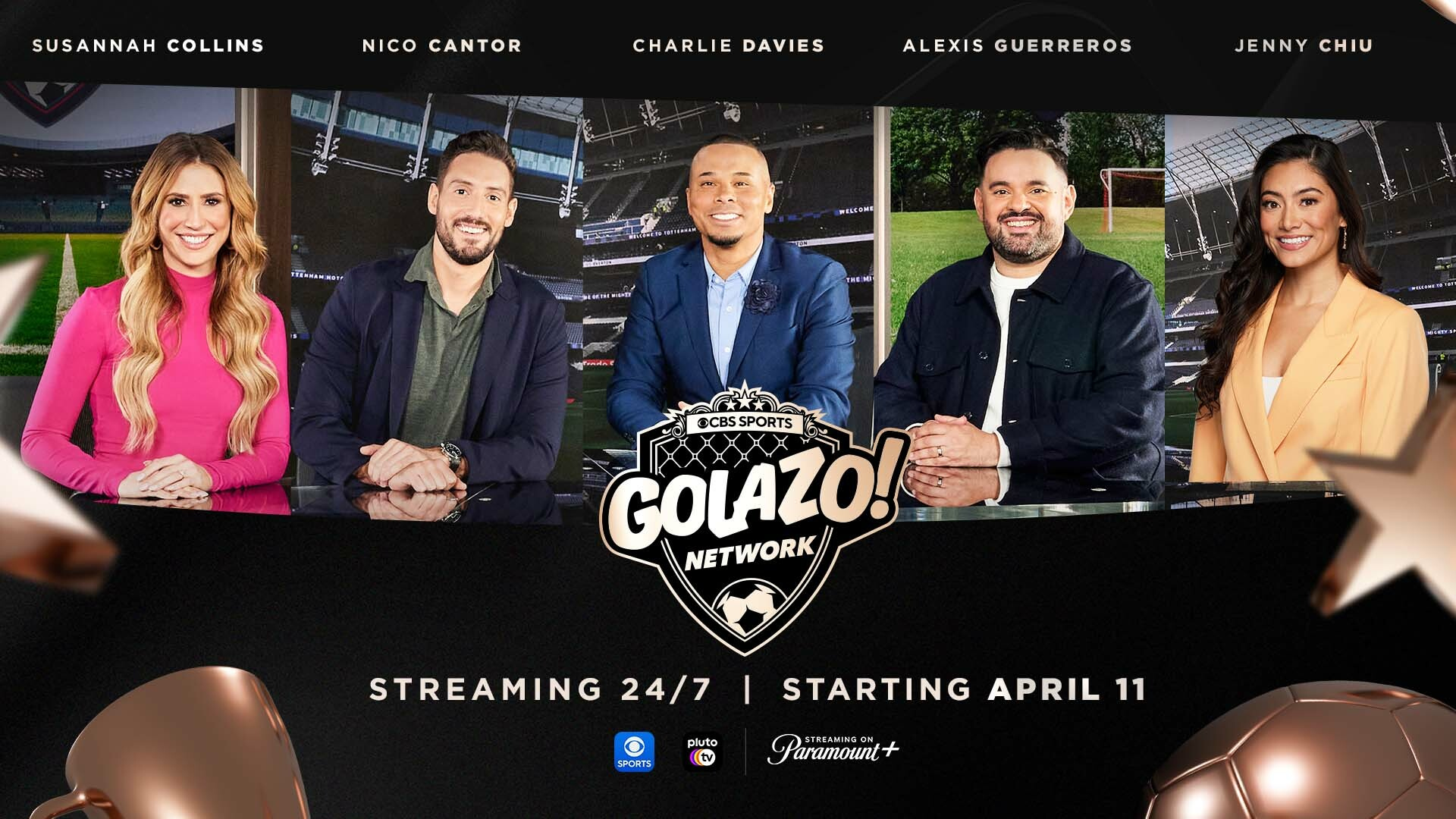 Watch UEFA Champions League CBS Sports Golazo Network Announcement ...