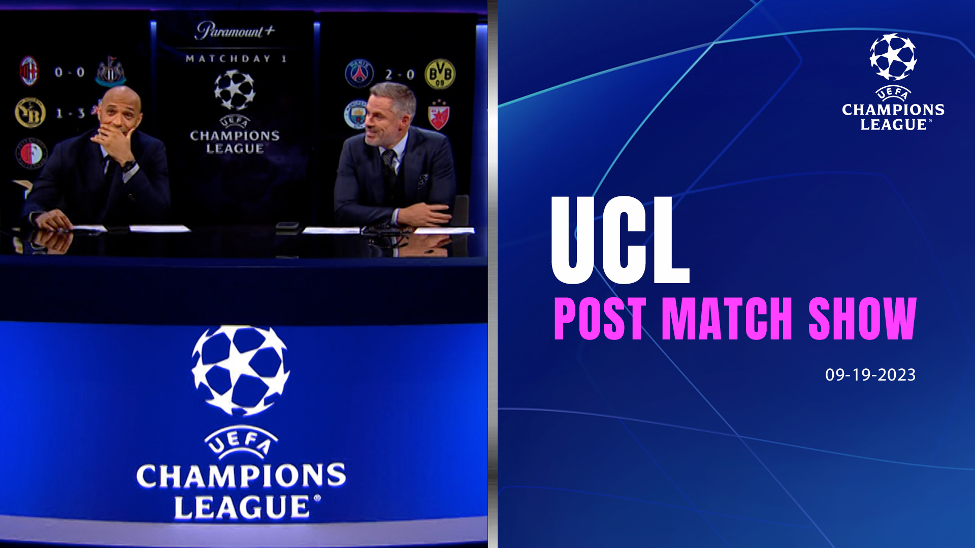 Watch UEFA Champions League Champions League Today Post Match Show - 09 ...