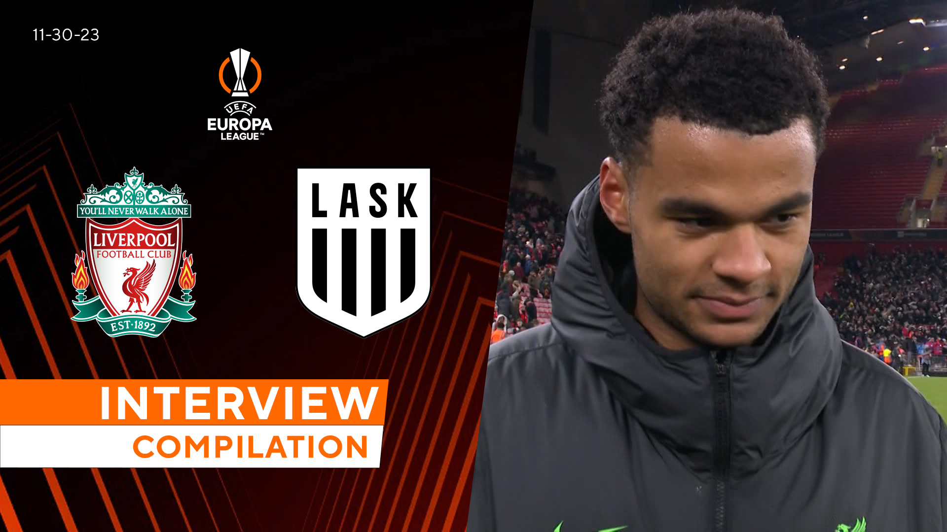 Watch UEFA Europa League Interview Compilation: Liverpool vs. LASK ...