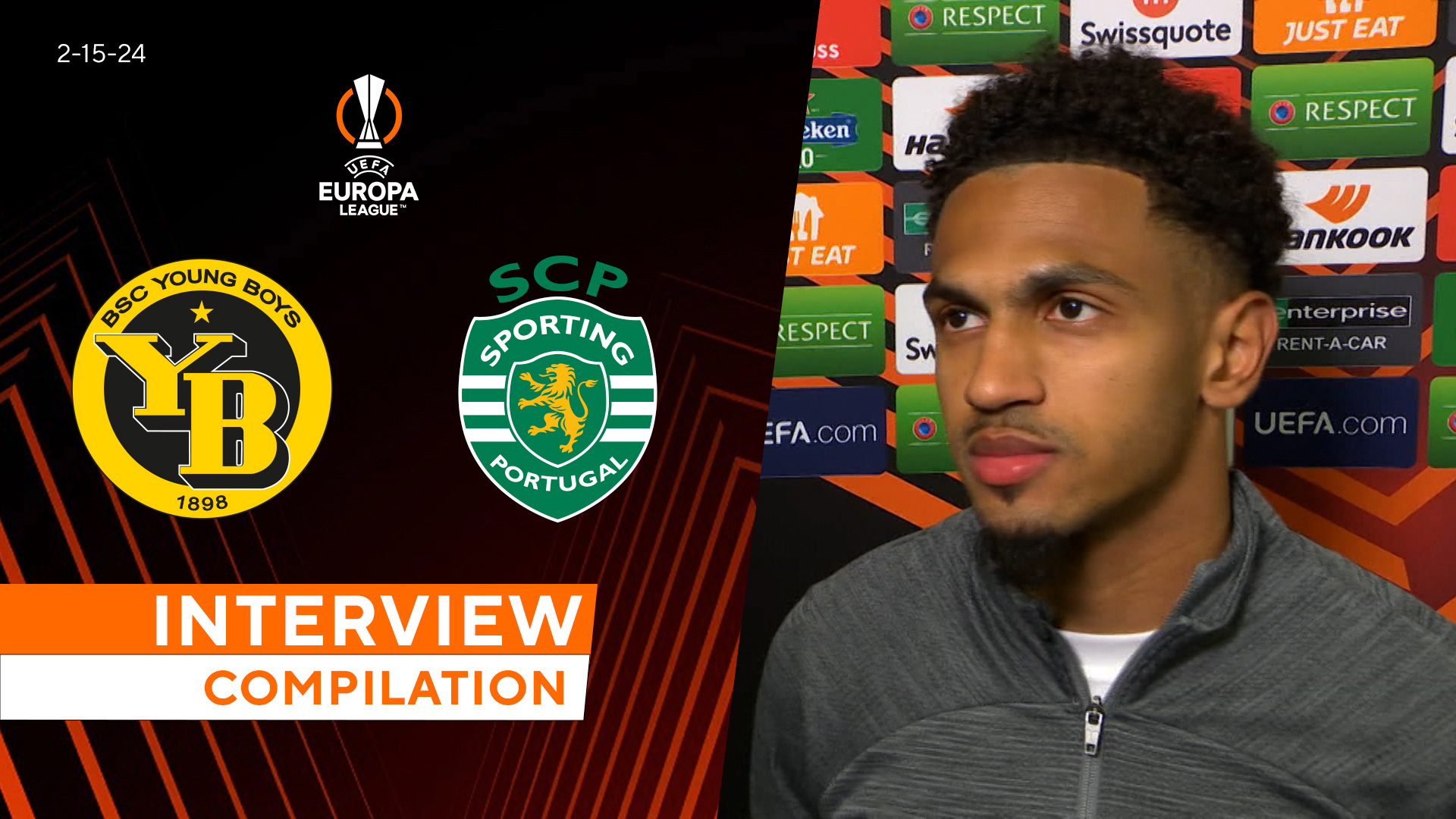 Watch UEFA Europa League Interview Compilation: Young Boys vs. Sporting ...
