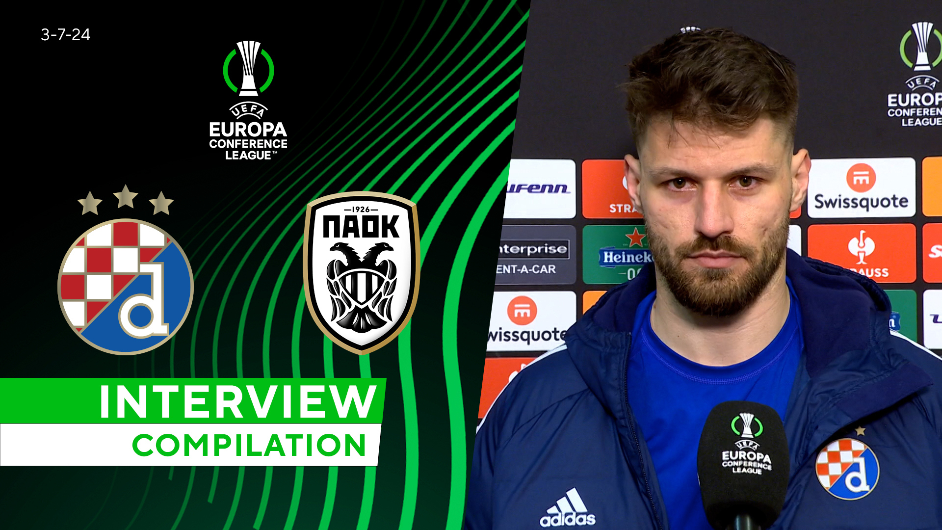 Watch UEFA Europa Conference League Season 2024 Episode 0: Interview Compilation: Dinamo Zagreb ...