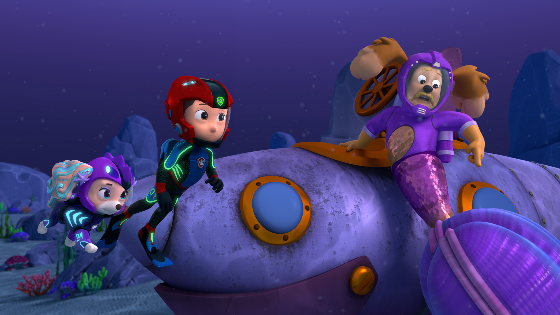 Watch PAW Patrol Season 9 Episode 15: PAW Patrol - Aqua Pups Save a ...