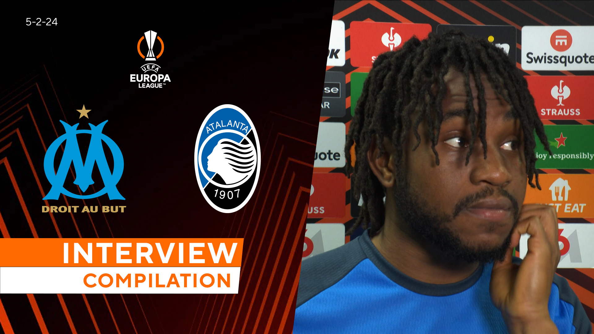 Watch UEFA Europa League Interview Compilation: Marseille vs. Atalanta ...