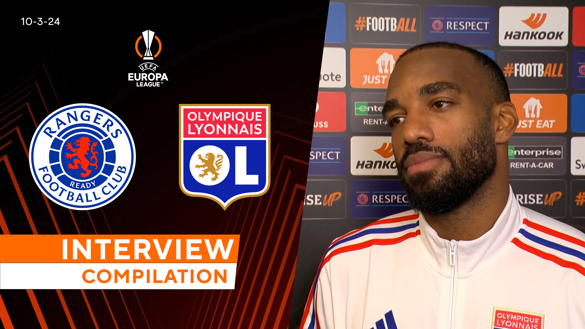 Watch UEFA Europa League Interview Compilation: Rangers vs. Lyon ...