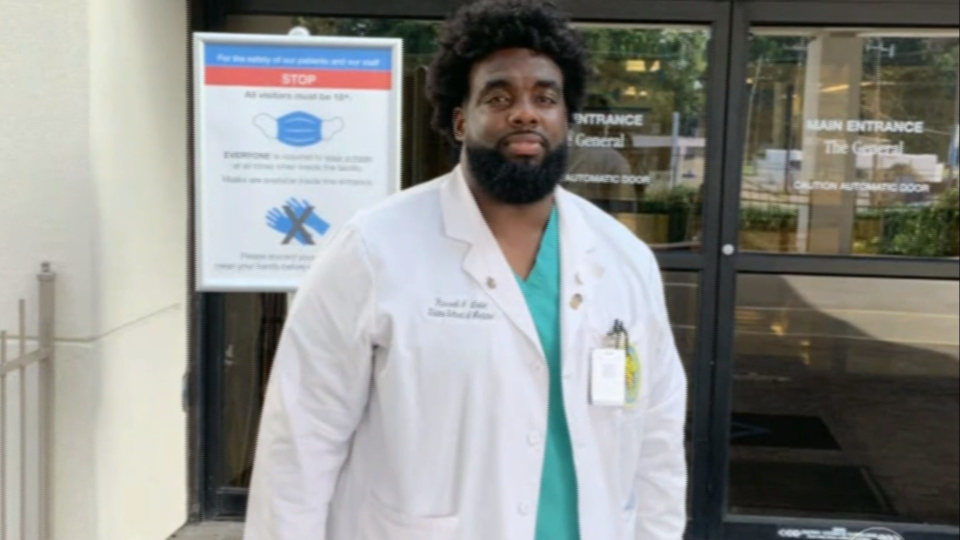 Watch CBS Evening News: Hospital guard turned medical student inspires ...