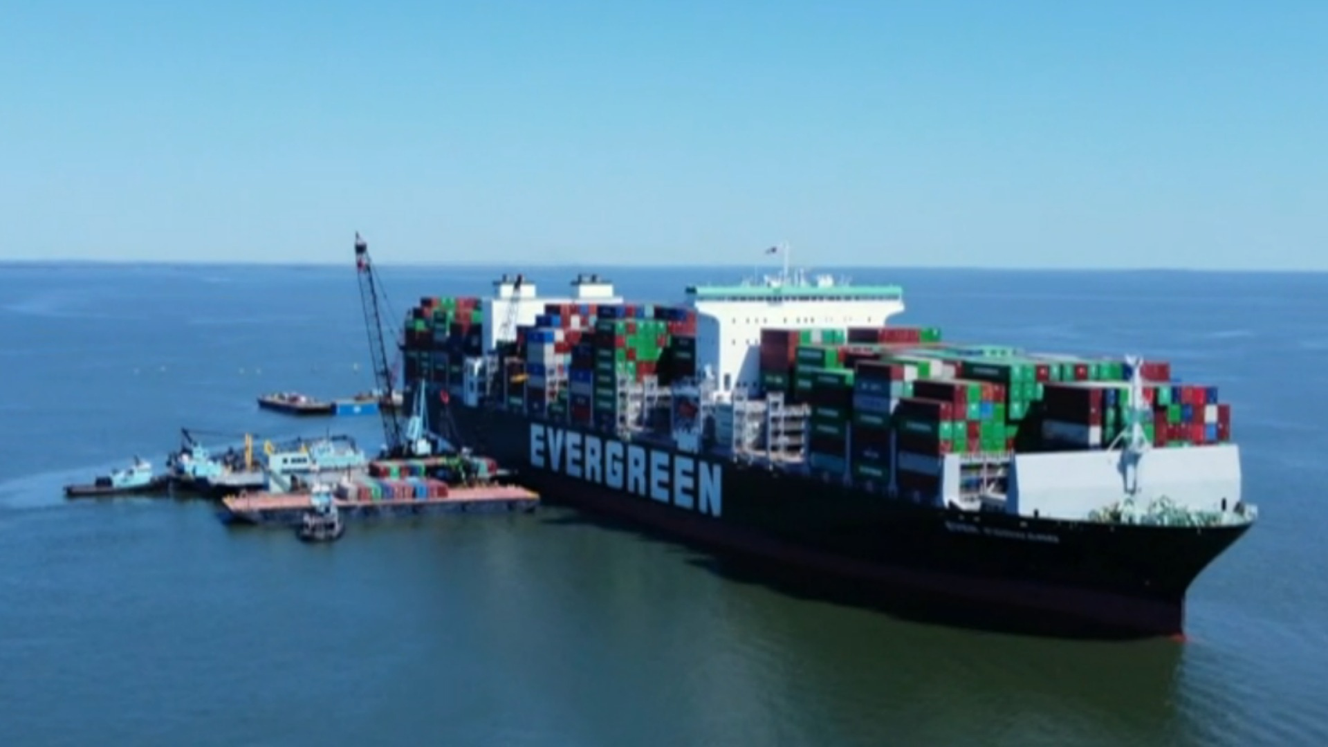 Watch CBS Evening News: Cargo ship Ever Forward still stuck - Full show ...