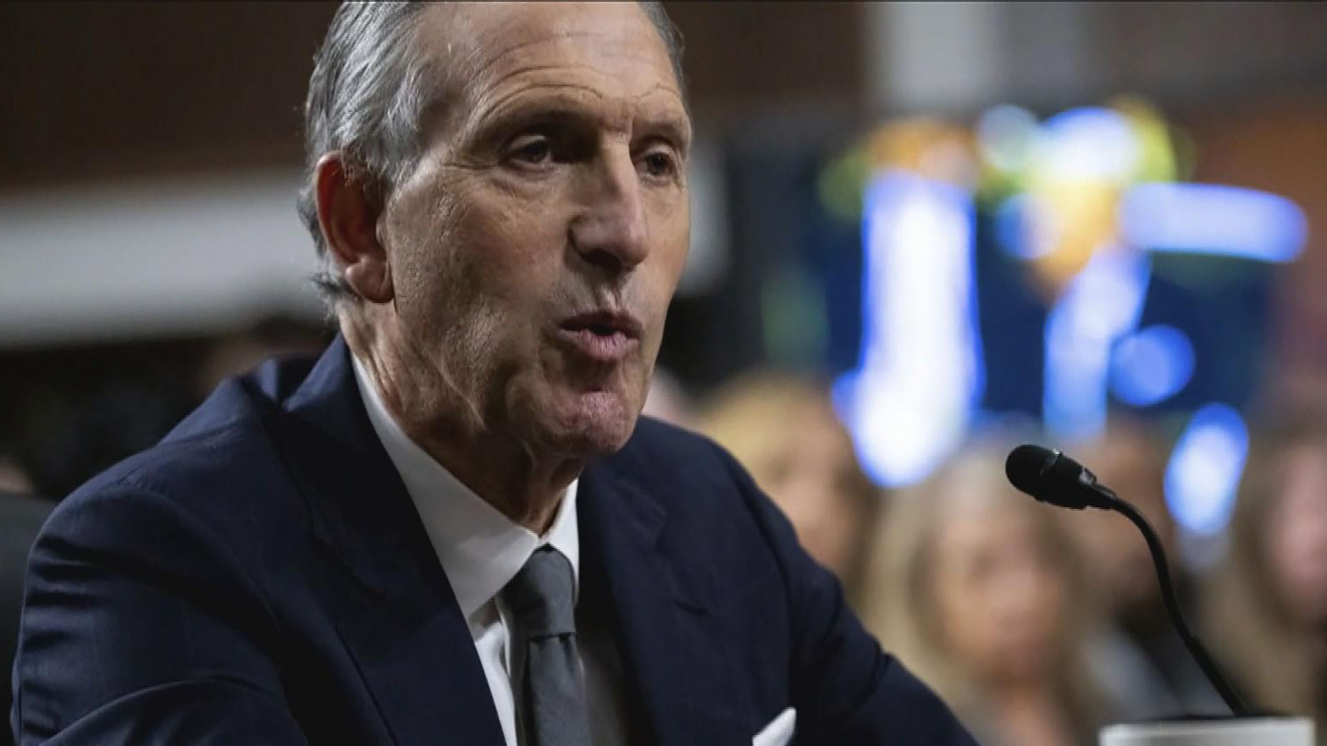 Watch CBS Evening News Former Starbucks CEO testifies before Senate ...