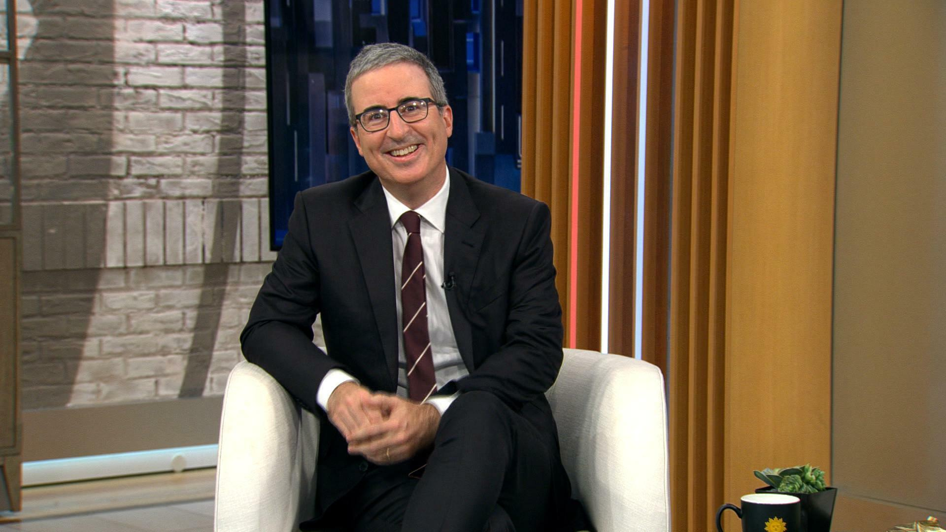 Watch CBS Mornings John Oliver on "Last Week Tonight" - Paramount+