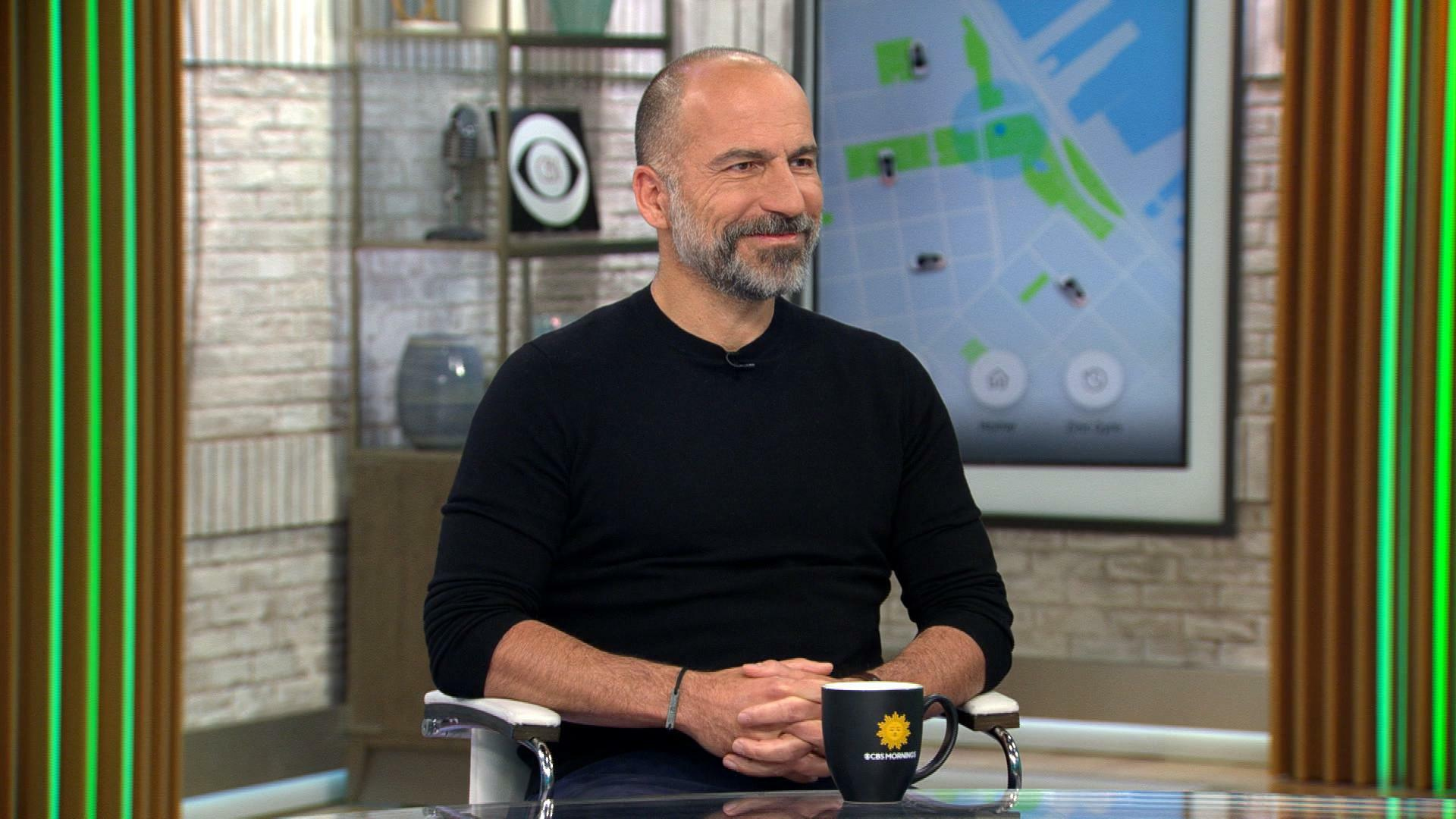Watch CBS Mornings Uber CEO on launch of new services - Paramount+