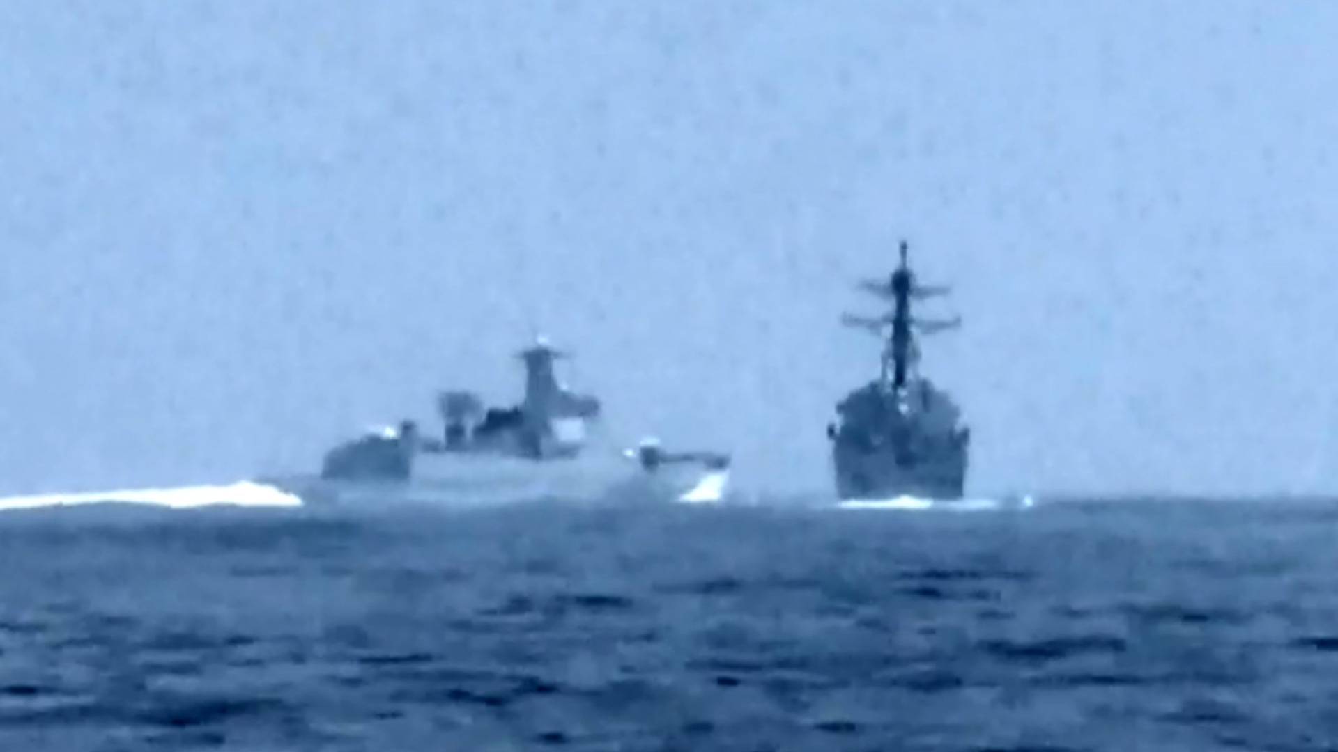 Watch CBS Evening News: Chinese warship passes near U.S. missile ...