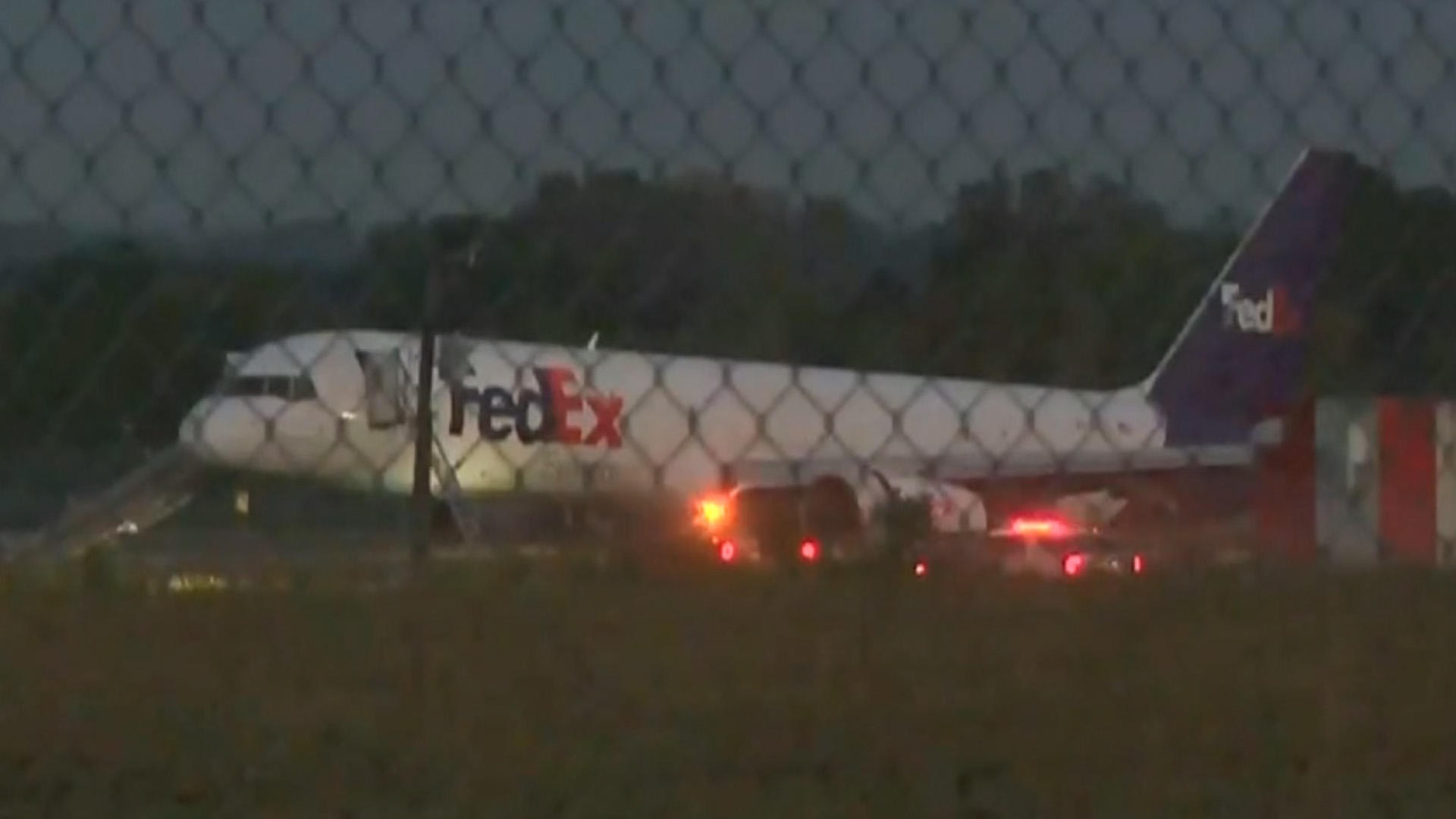 Watch CBS Evening News: No injuries after FedEx plane crash lands ...