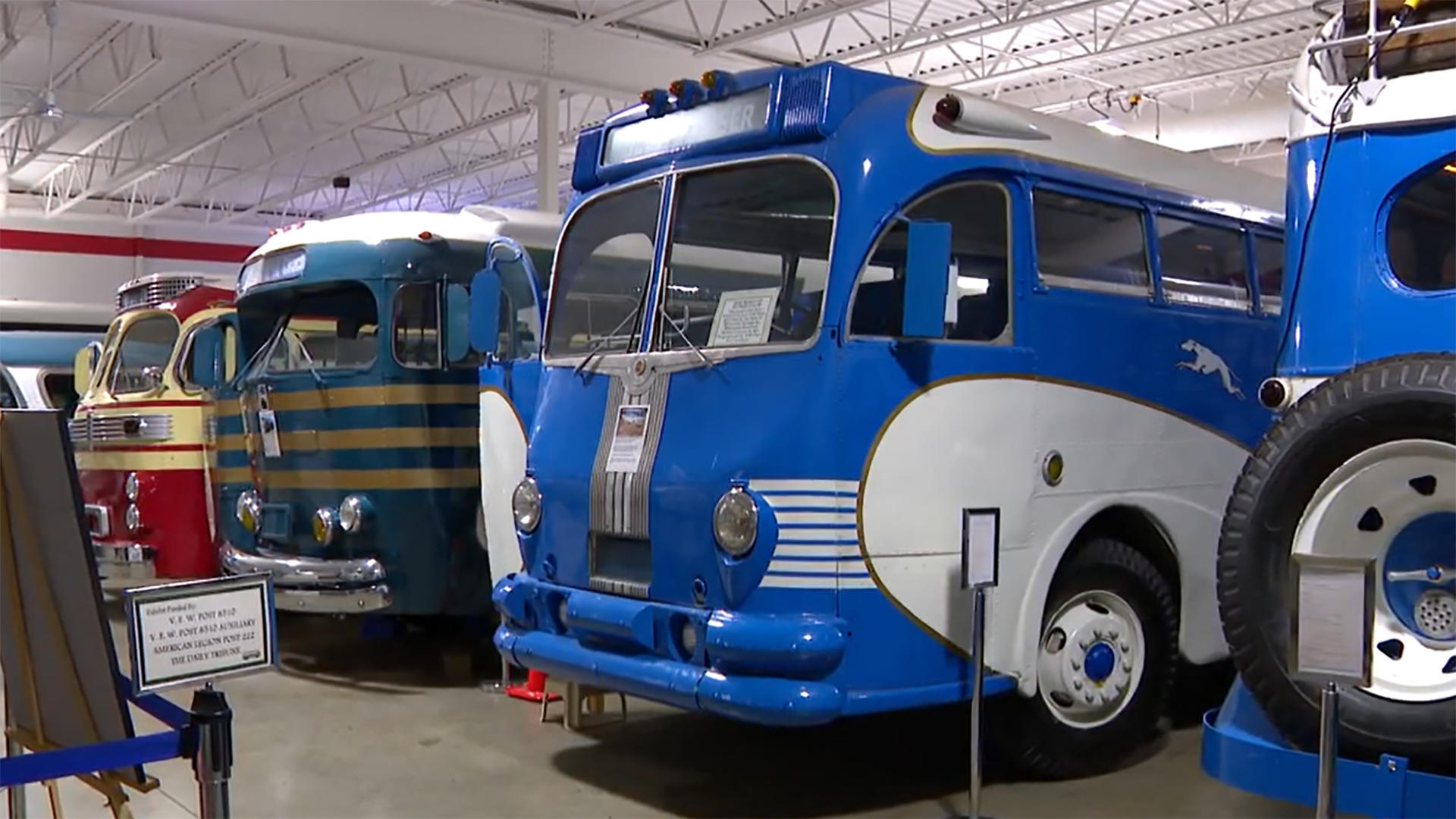 Watch Sunday Morning: All aboard! at the Greyhound Bus Museum - Full ...