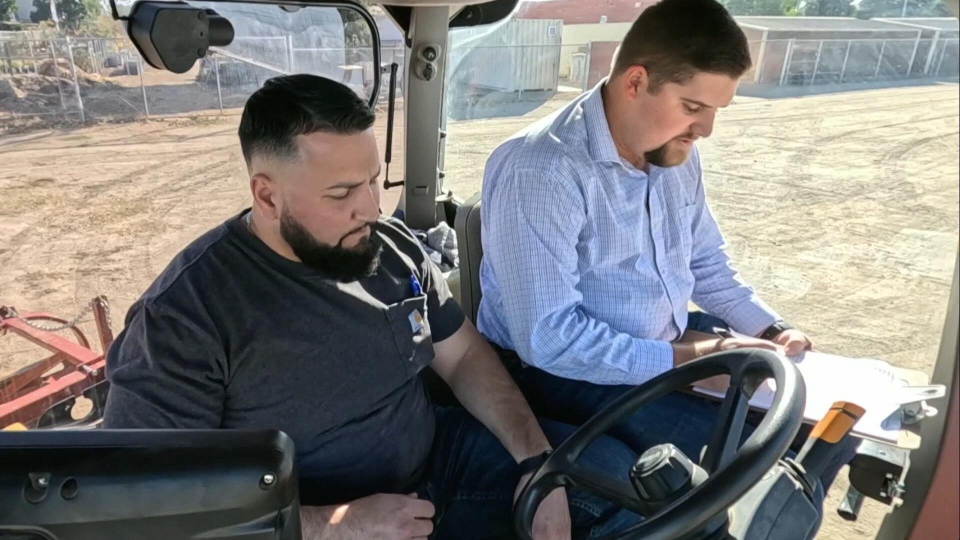 Watch CBS Evening News: College student's classroom is farm where he ...