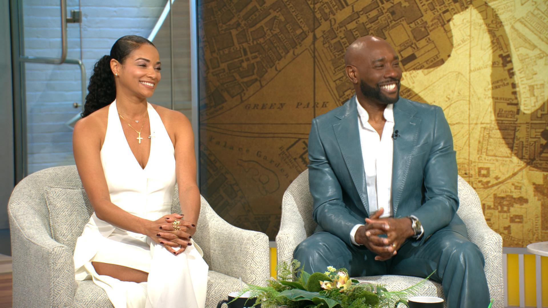 Watch CBS Mornings Morris Chestnut and Rochelle Aytes on" Watson ...
