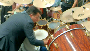 Watch CBS Evening News: Drummer opens school to inspire young musicians ...