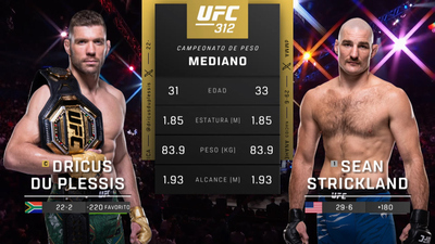 UFC (Español) Season 312 Episodes - Watch on Paramount+