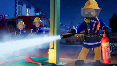 fireman sam fighting fires