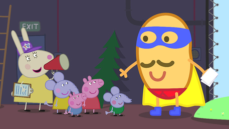 Watch Peppa Pig Season 8 Episode 10: Peppa Pig - Super Potato Movie/TV ...