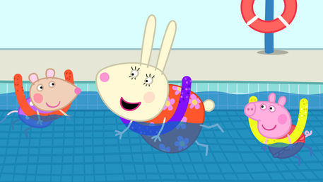 Watch Peppa Pig Season 9 Episode 16: Peppa Pig - Swimming Lesson/Water ...