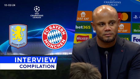 Watch UEFA Champions League Season 2025 Episode 0: Interview Compilation: Aston Villa vs. Bayern ...