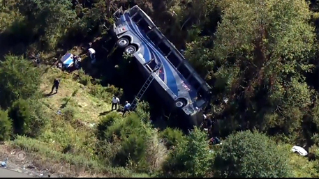 Watch CBS Evening News NTSB investigating cause of New York bus crash ...