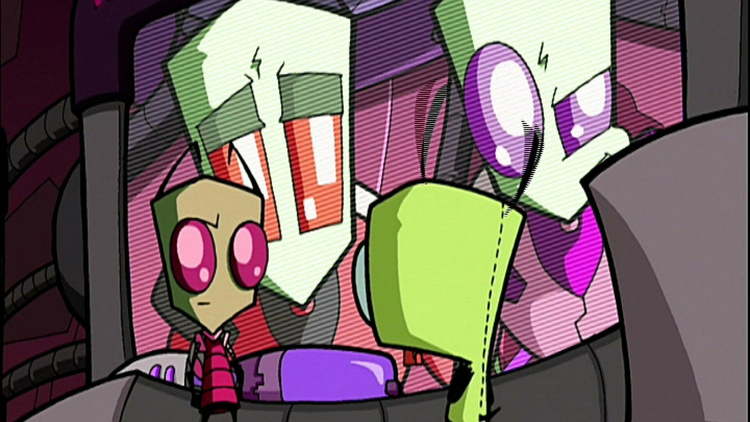 Watch Invader Zim Season 1 Episode 16: Invader Zim - Abducted/The Sad ...