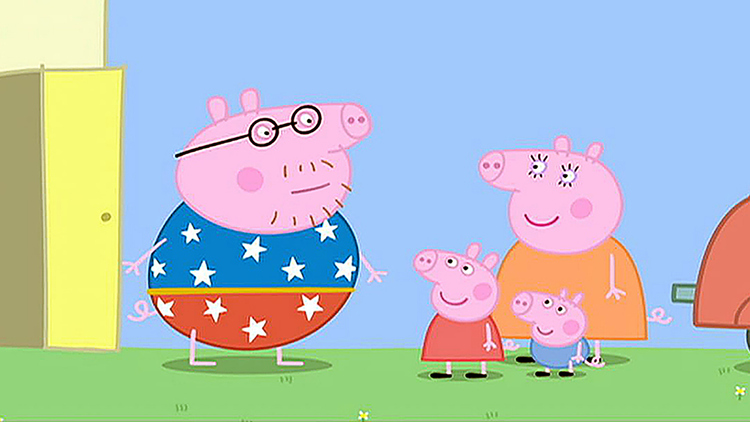 Watch Peppa Pig Season 4 Episode 4: Peppa Pig - Champion Daddy Pig ...