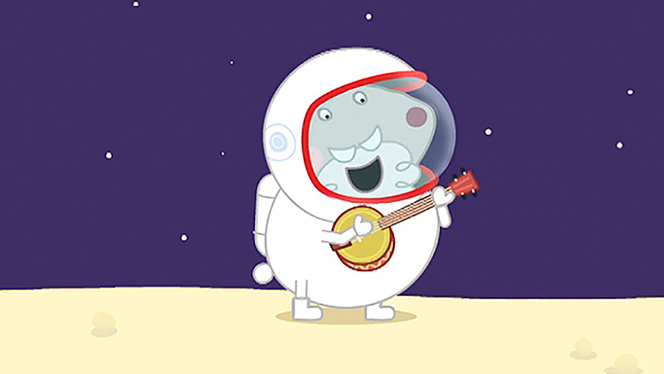 Watch Peppa Pig Season 6 Episode 5: Peppa Pig - Grampy Rabbit in Space ...