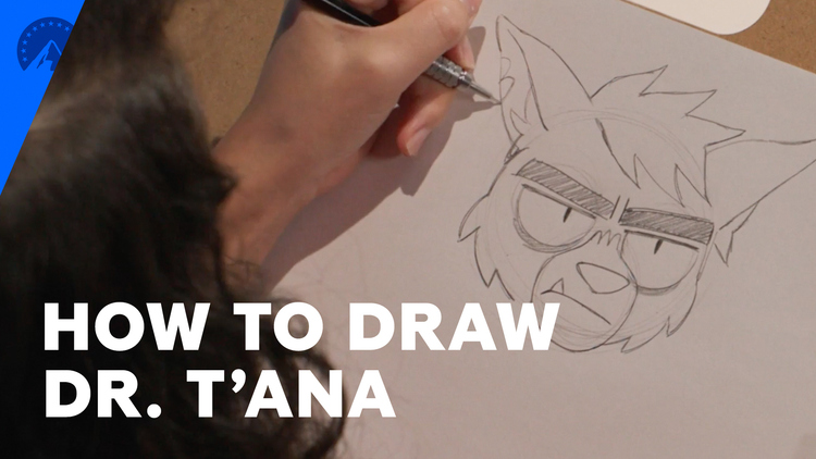 Watch Star Trek: Lower Decks How to Draw Dr. T'Ana - Paramount+