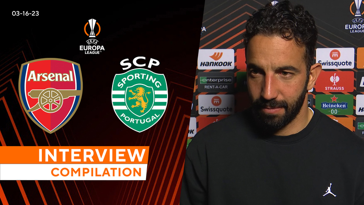 Watch UEFA Europa League Interview Compilation: Arsenal vs. Sporting CP ...