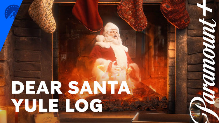 Watch Paramount + Dear Santa | Yule Log | Paramount+ - Paramount+