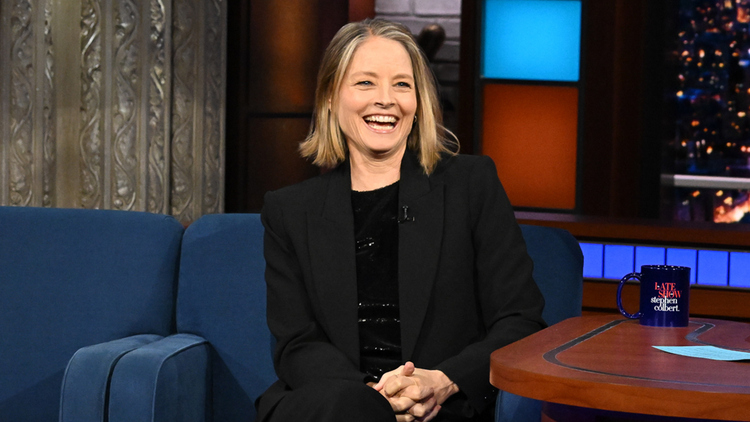 Watch The Late Show with Stephen Colbert Jodie Foster Did All The Press ...
