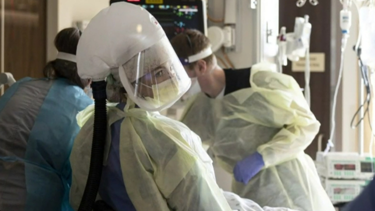Watch CBSN AM Season Episode : Hospital ICU beds fill up as U.S. faces coronavirus surge this ...