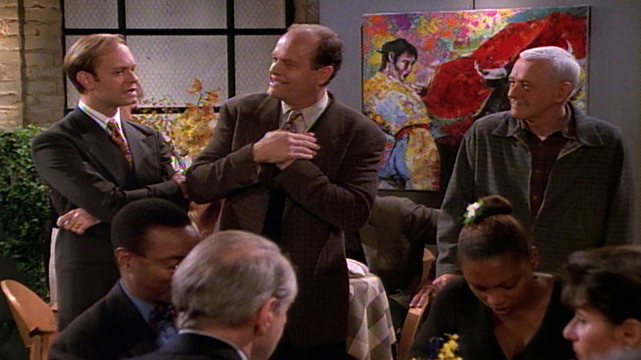 Watch Frasier (1993) Season 4 Episode 8: Frasier (1993) - Our Father ...
