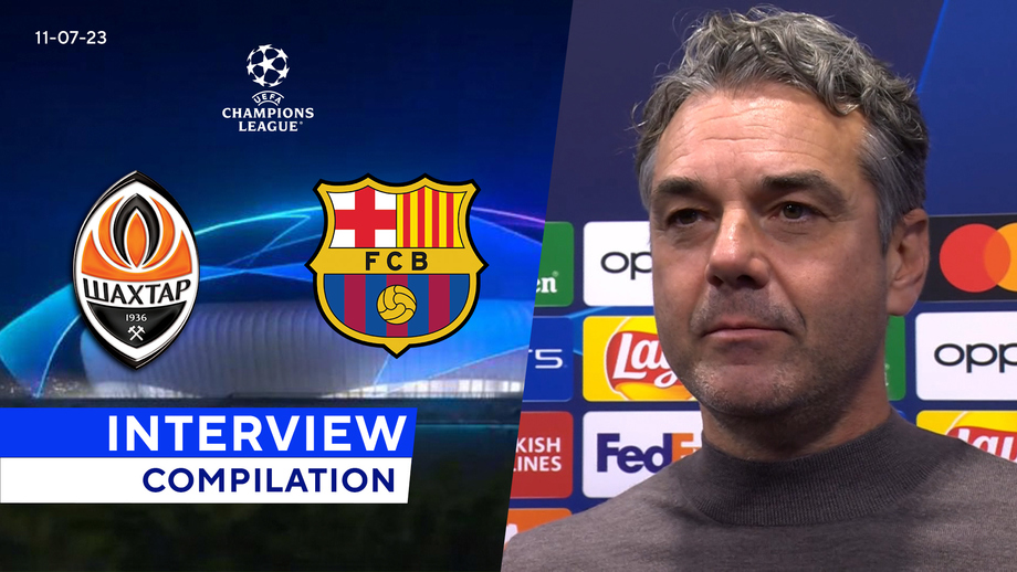 Watch UEFA Champions League Interview Compilation: Shakhtar Donetsk vs ...