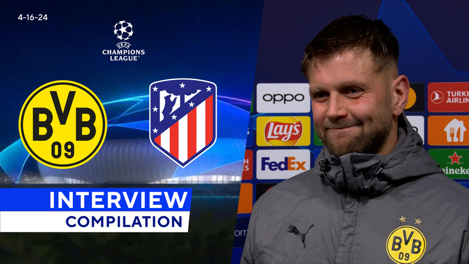 Watch UEFA Champions League: Interview Compilation: Borussia Dortmund vs. Atlético Madrid ...