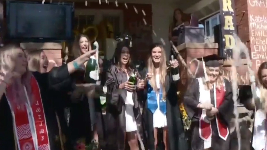 Watch CBS Evening News: Class of 2020 graduates in isolation - Full ...