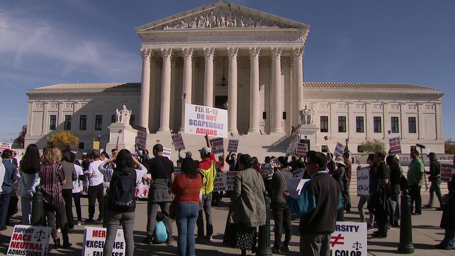 Watch Sunday Morning: Opponents, supporters of affirmative action face ...