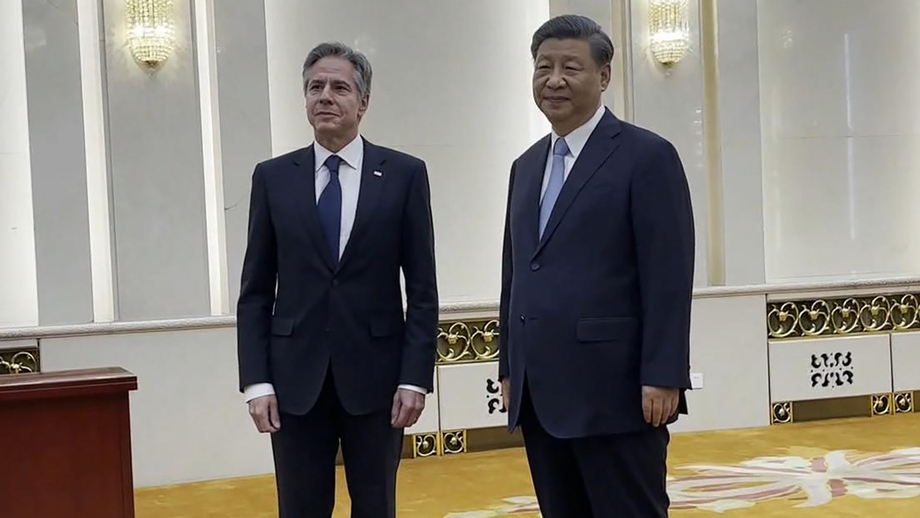 Watch CBS Mornings Season Episode : Blinken meets with Chinese ...